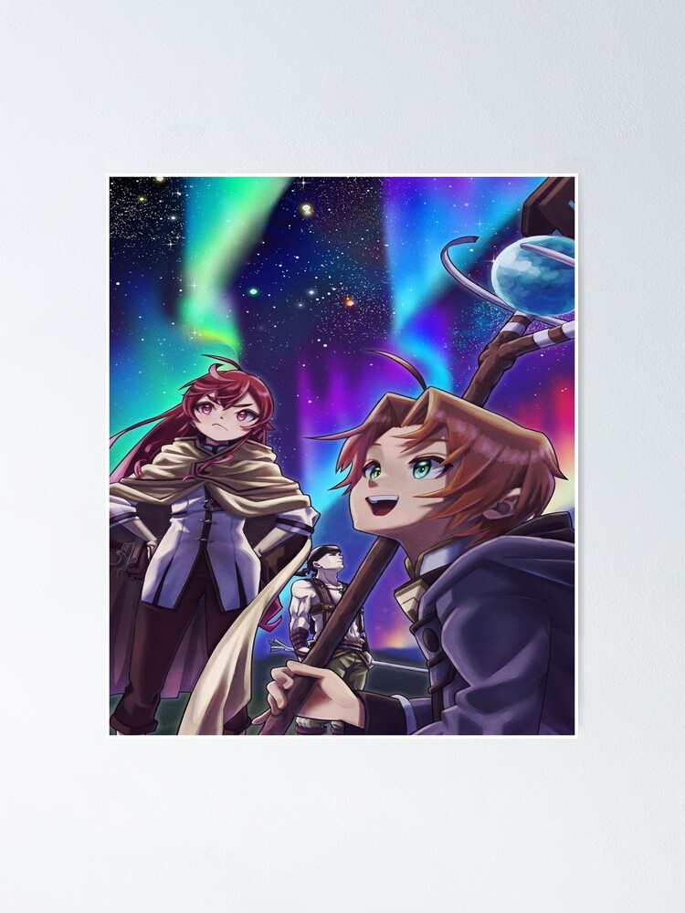 "mushoku tensei team dead end" Poster for Sale by RBBCH | Redbubble