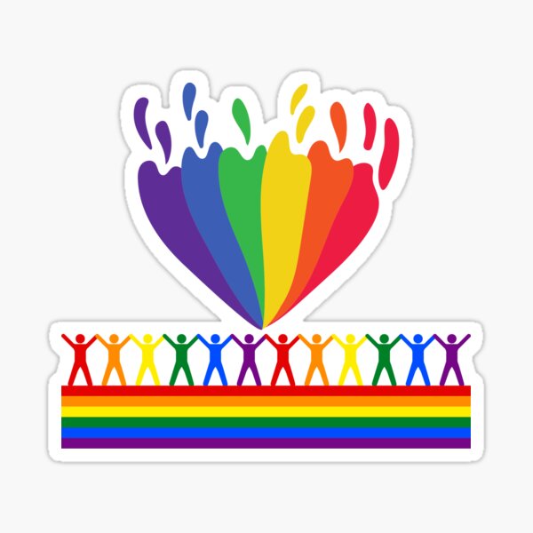 "Pride Allyship" Sticker for Sale by TrensMart | Redbubble