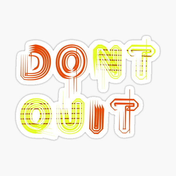 "Do It" Sticker for Sale by asillustrator | Redbubble