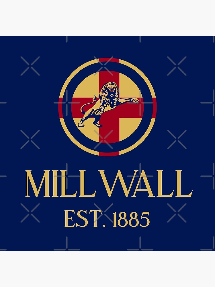 "Millwall England Gold" Poster for Sale by VRedBaller | Redbubble