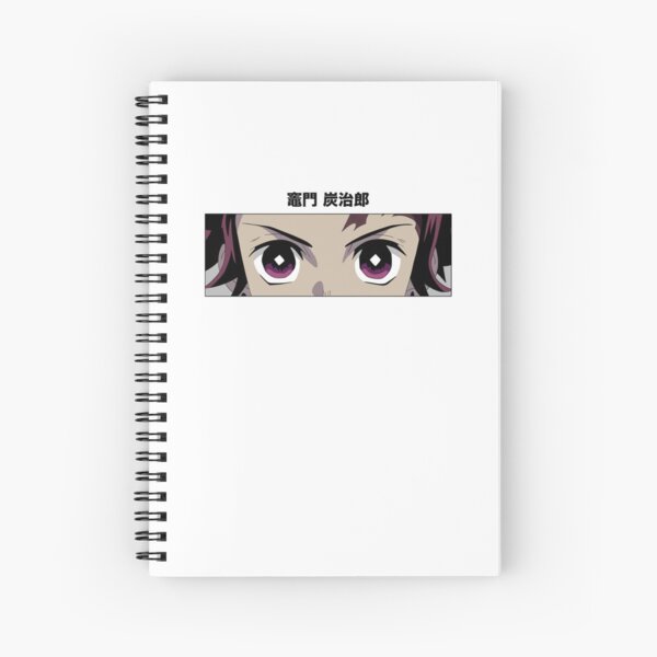 "Tanjiro Kamado Box DS Kimetsu No Yaiba DS " Spiral Notebook for Sale ...
