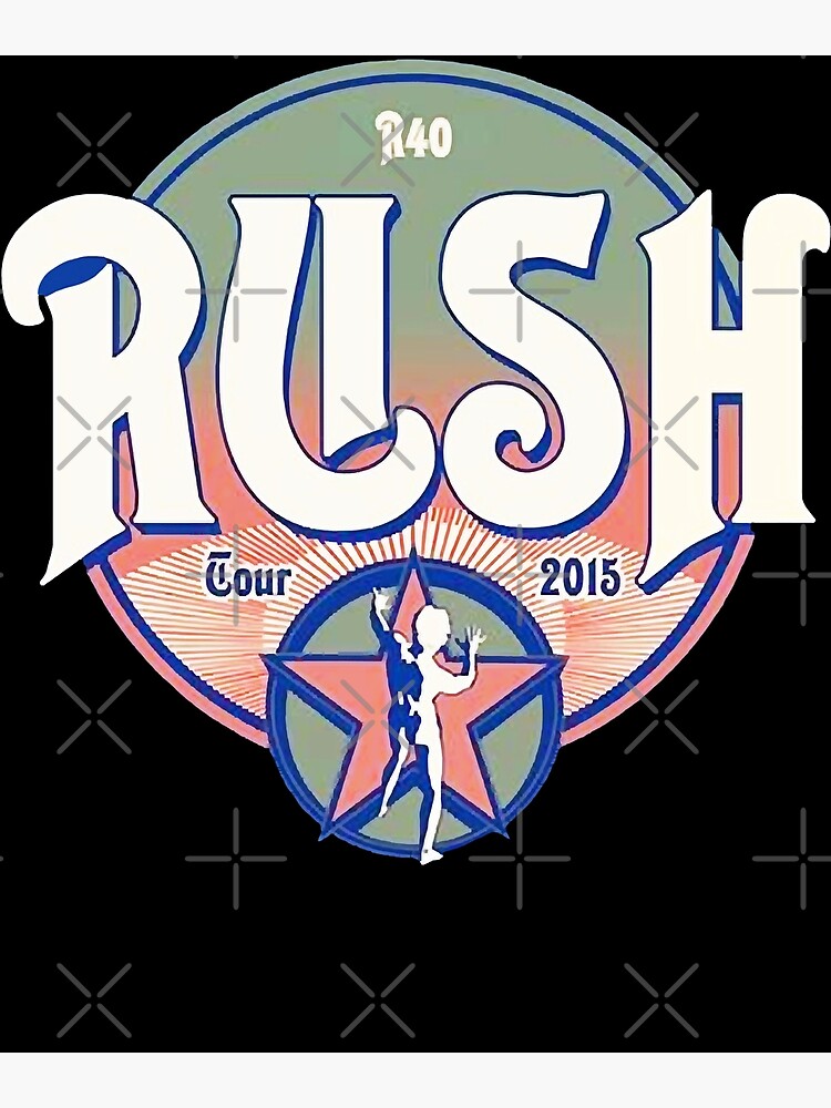 "Mens Funny Canadian Rush Rock Band Gifts For Music Fans" Poster for ...