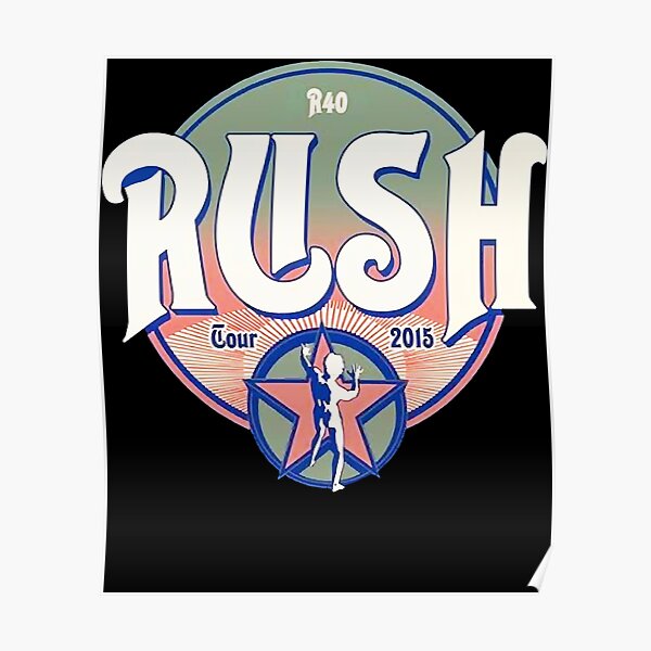 "Mens Funny Canadian Rush Rock Band Gifts For Music Fans" Poster for ...
