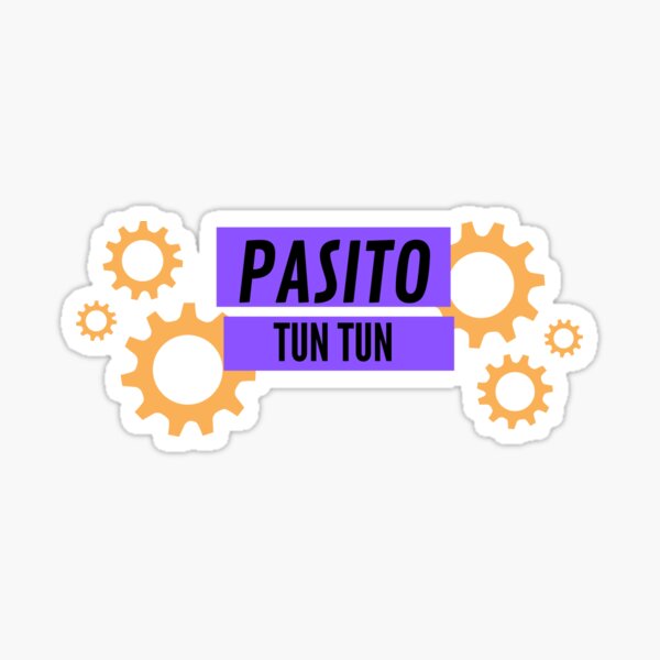 "Pasito tun tun" Sticker for Sale by eakmarket | Redbubble