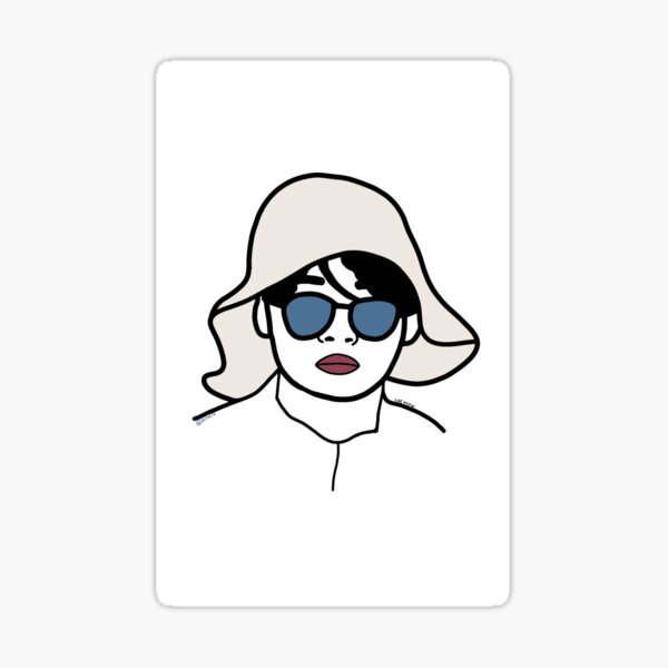 "Lee Know - Stray Kids" Sticker for Sale by seyvete | Redbubble
