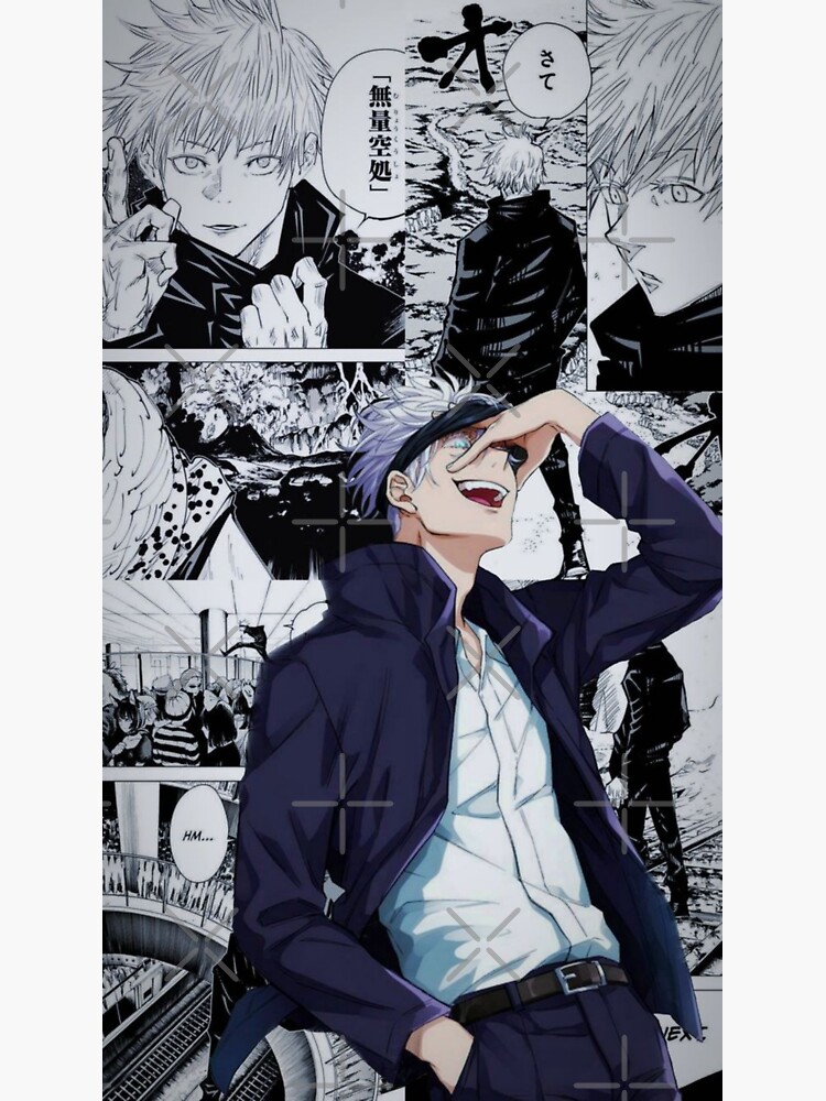 "Crazy gojo manga" Sticker for Sale by Yashdusane | Redbubble