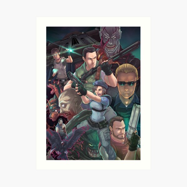 Resident Evil Art Prints | Redbubble