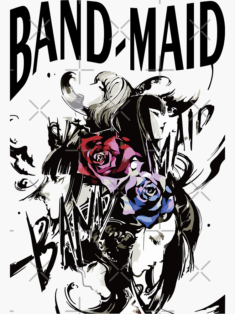 "Music Vintage Retro Beautiful Model Band-Maid Vintage Photograp ...