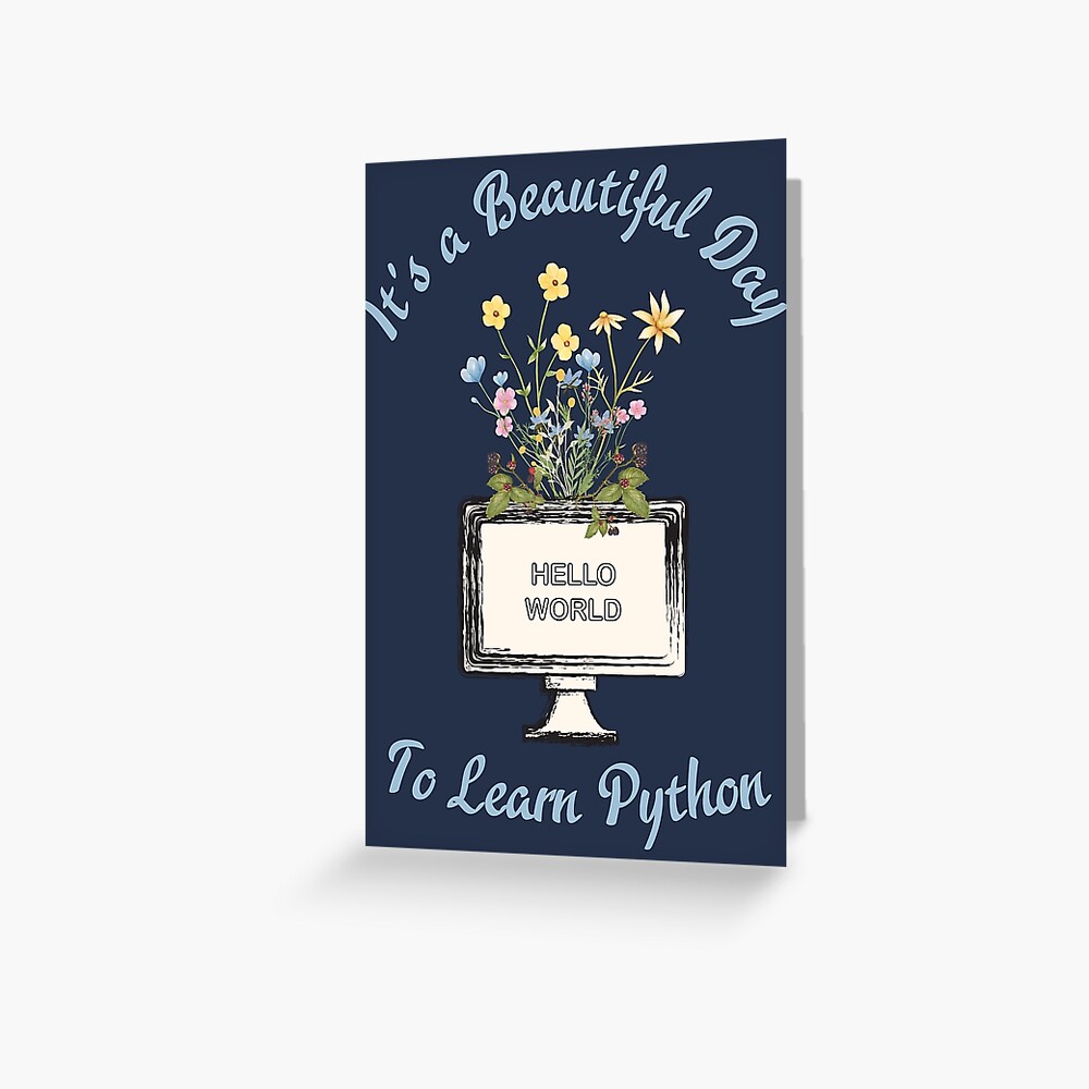 Tarjetas de felicitación «Regreso a la escuela Cotizaciones de Python ...