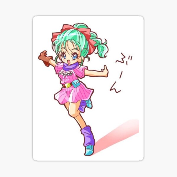 "Chibi Bulma" Sticker by trollbubble | Redbubble