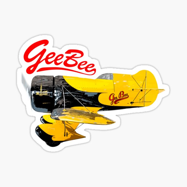 "Gee Bee" Sticker for Sale by sobiloprater7 | Redbubble