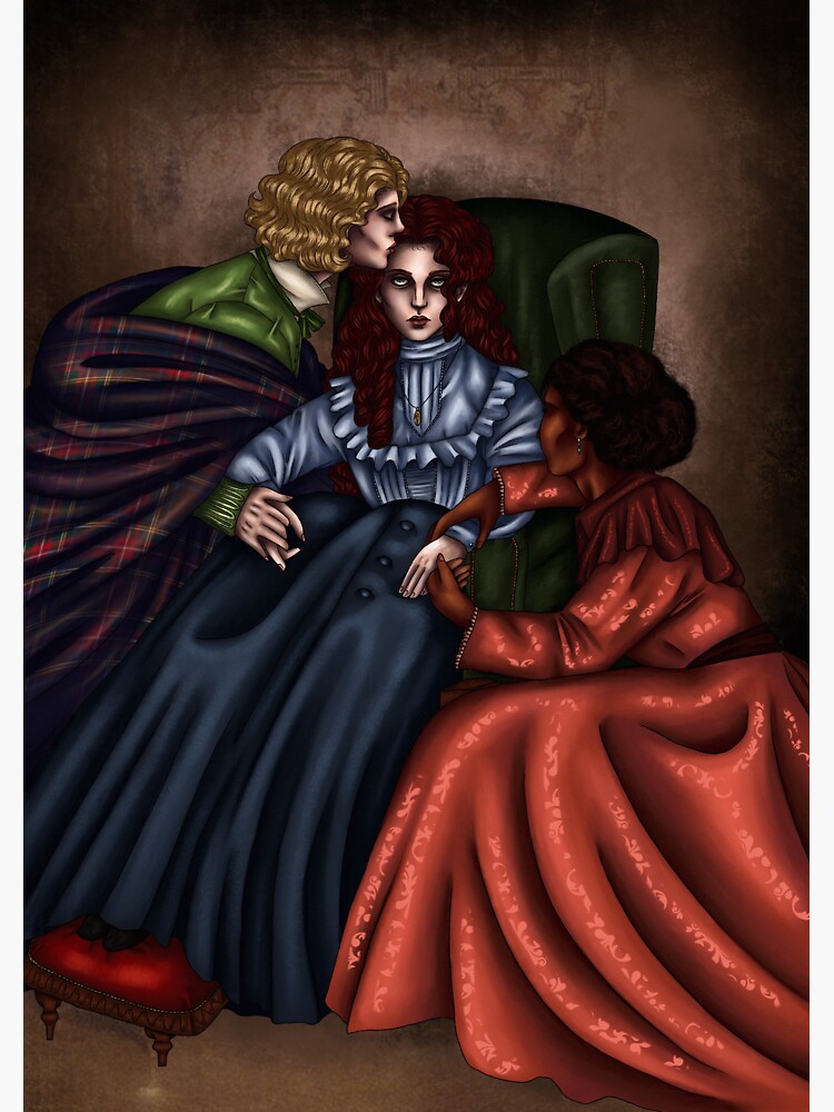 "V+B+N as “The Hesitant Fiancé”" Sticker for Sale by EvenBlue | Redbubble