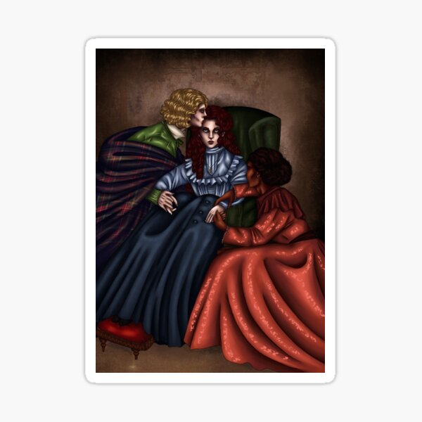 "V+B+N as “The Hesitant Fiancé”" Sticker for Sale by EvenBlue | Redbubble
