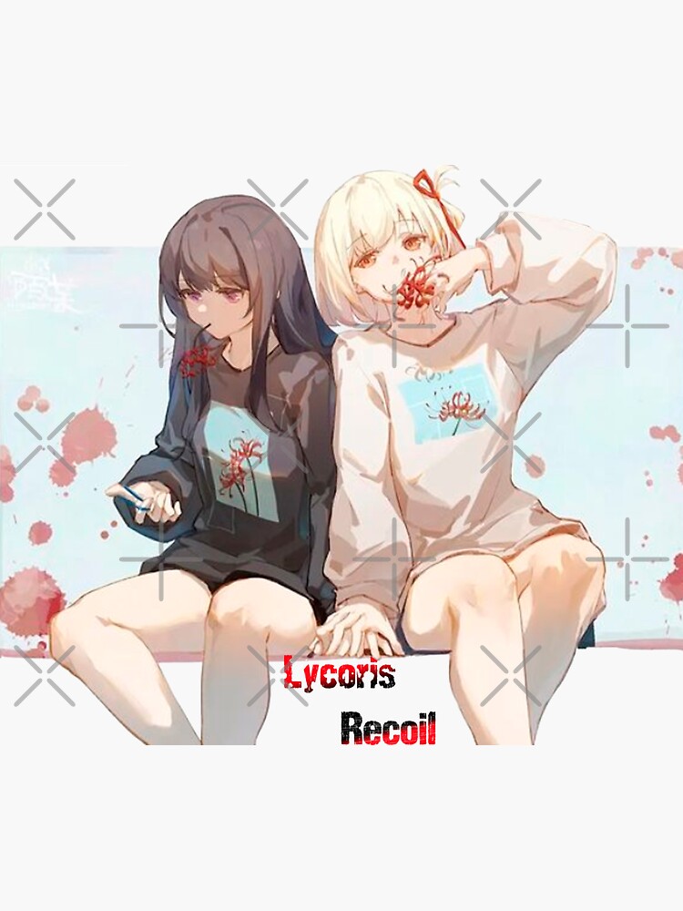 "Lycoris Recoil" Sticker for Sale by FunHub-Official | Redbubble