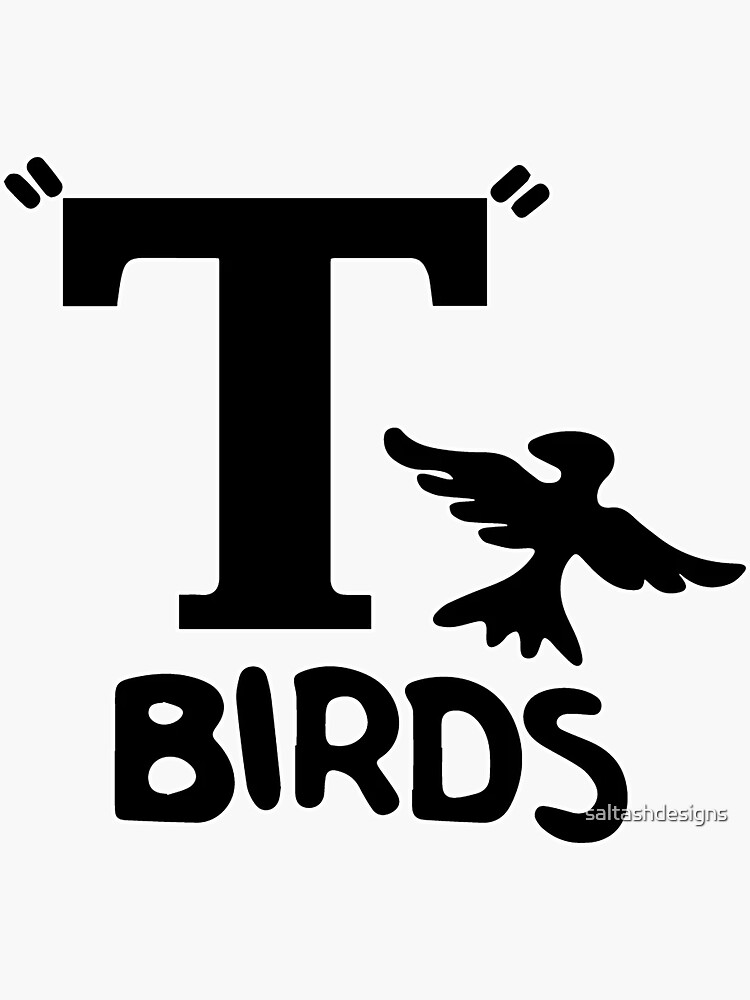 "T Birds" Sticker for Sale by saltashdesigns | Redbubble