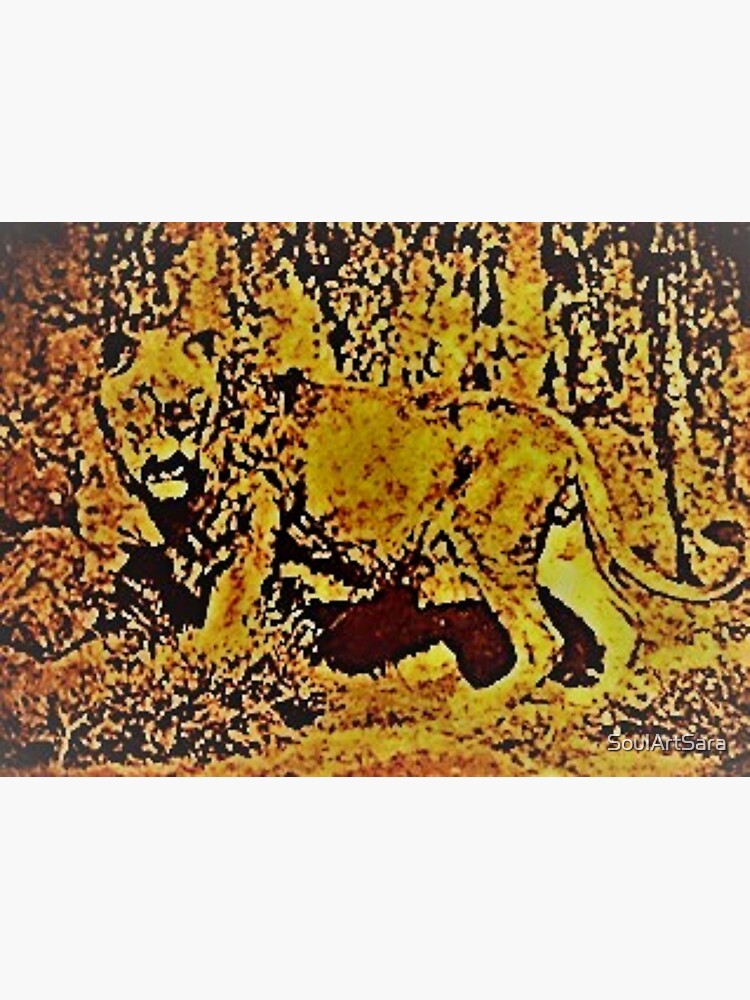 "The untamed Lion King" Poster for Sale by SoulArtSara | Redbubble