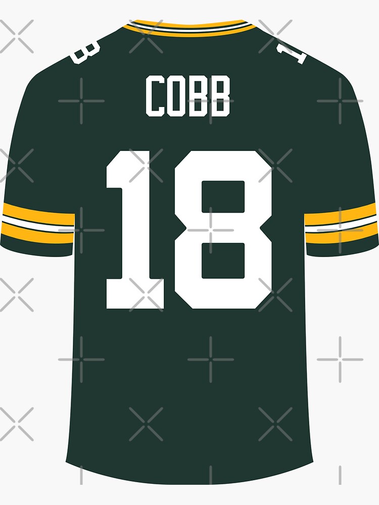 "Randall Cobb - Green Bay" Sticker for Sale by OnTargetSports | Redbubble