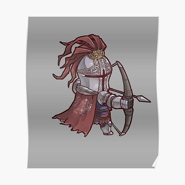"Elden Ring - Chibi Redmane Knight" Poster for Sale by Kiske-Design ...