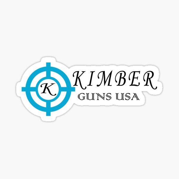 "Kimber Guns USA" Sticker for Sale by rileyhazel | Redbubble