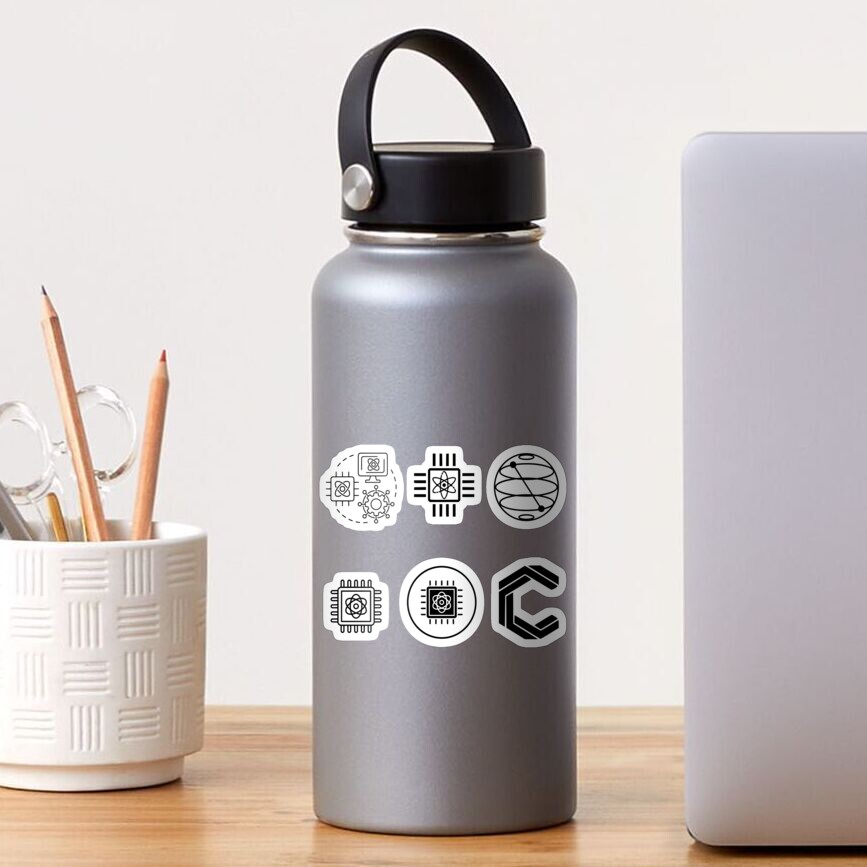 "Quantum Computing Sticker Pack" Sticker for Sale by QAvsBUG | Redbubble