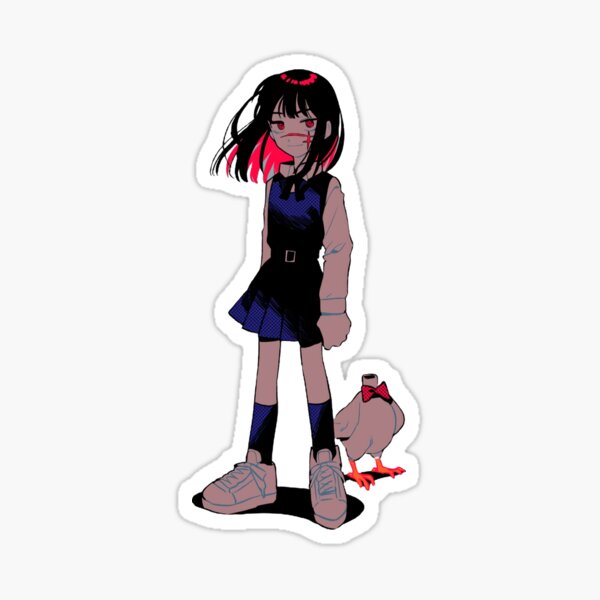 "Asa Mitaka" Sticker for Sale by VectoMore | Redbubble