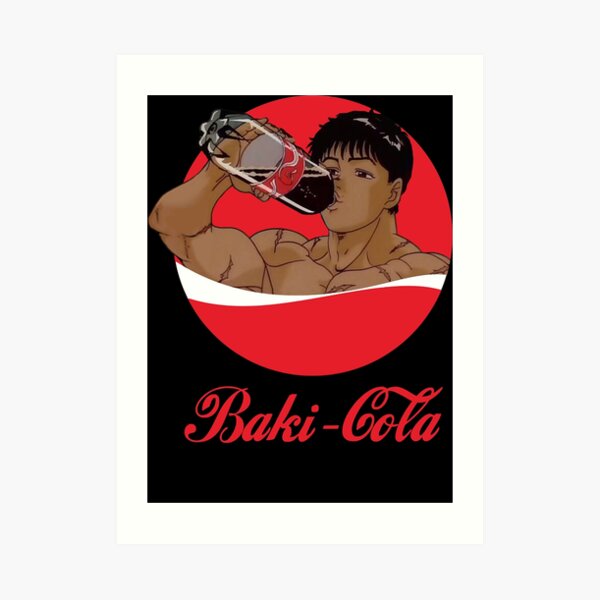 "Baki Cola - Baki The Grappler Anime" Art Print for Sale by ...