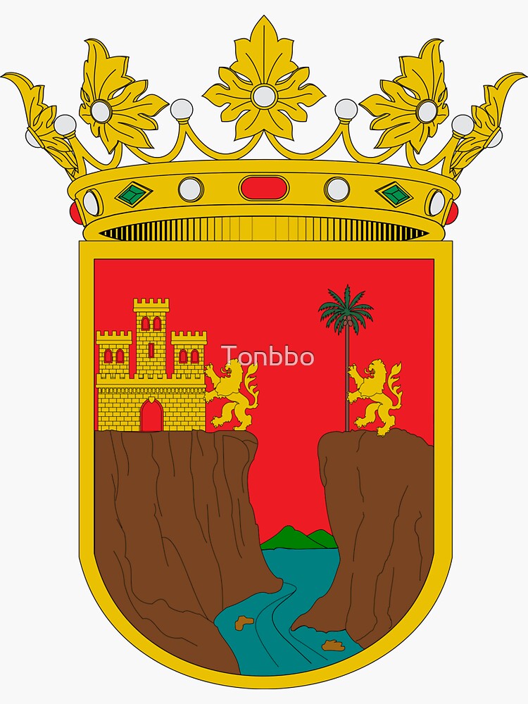 "Chiapas coat of arms, Mexico" Sticker by Tonbbo | Redbubble