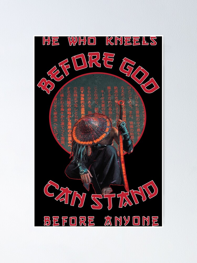 "He who kneels before God Japanese samurai| Christian Quotes| Scripture ...