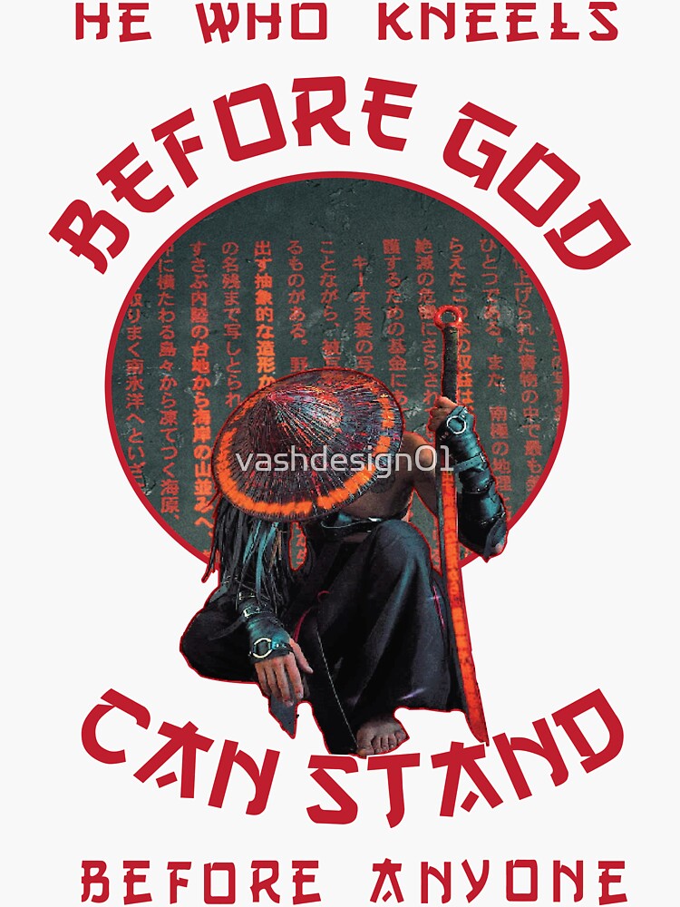 "He who kneels before God Japanese samurai| Christian Quotes| Scripture ...