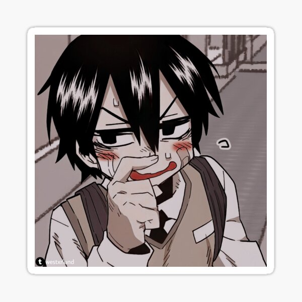 "hooni smirk" Sticker for Sale by SFoxe | Redbubble