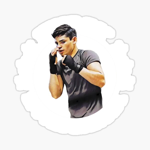 "Gifts For Women Ryan Garcia Dark Red More Then Awesome" Sticker for ...