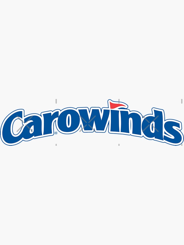 "Carowinds Logo Design" Sticker for Sale by carowindsfanson | Redbubble