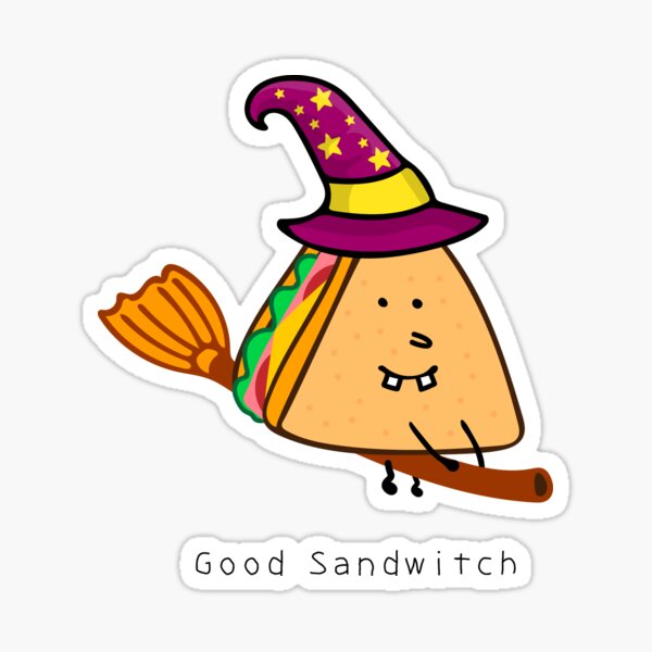 "sandwich or sandwitch ?" Sticker for Sale by wordspotrayal | Redbubble