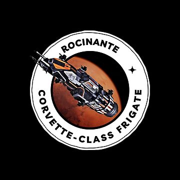 Sticker for Sale avec l'œuvre « Rocinante - Frégate de classe Corvette ...
