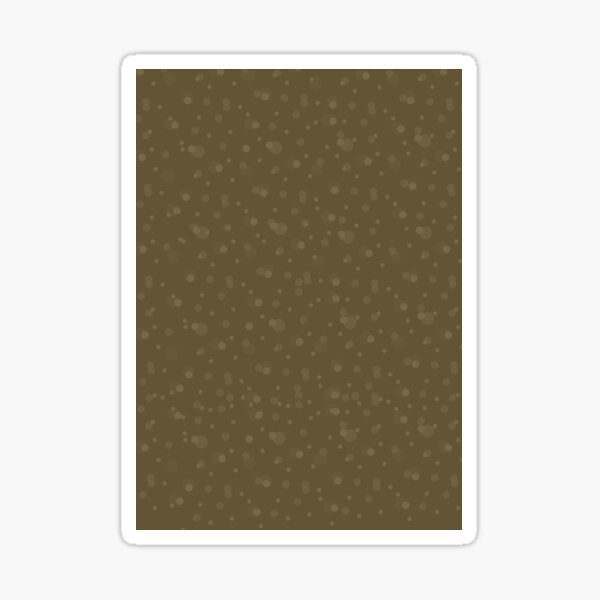 "Brown Background With Tan Prints" Sticker for Sale by ClassEssentials ...