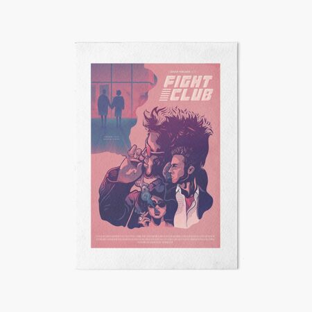 "Fight Club Alternative Movie Poster- Limited Edition | Perfect Gift ...