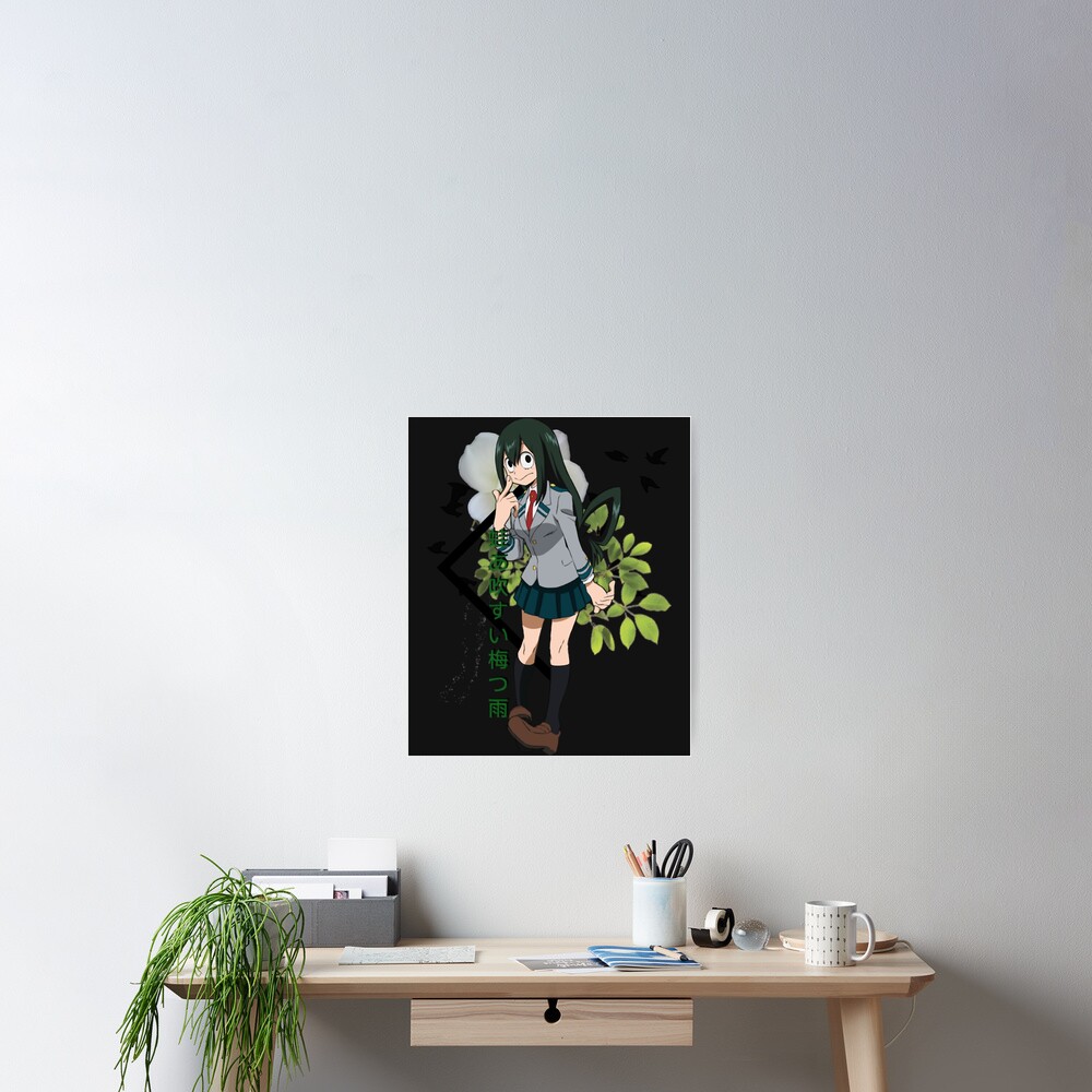 Tsuyu Asui Boku Sexy Hentai Anime No Hero Academia Aufkleber Poster Von Mallozzi88 Redbubble