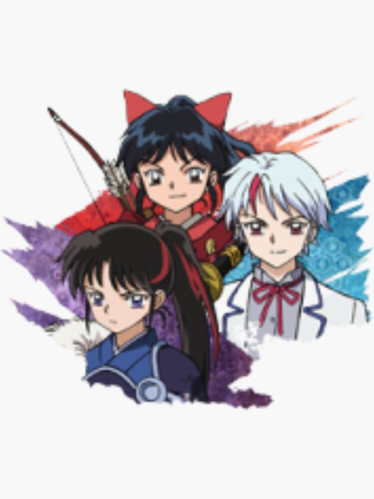 " Yashahime Princess Half-Demon" Sticker for Sale by anime-022 | Redbubble