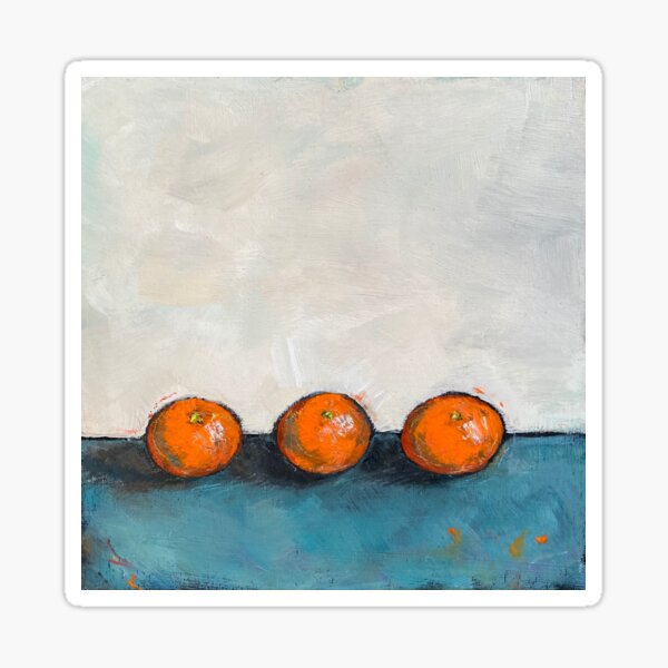 "Tangerine Dream" Sticker for Sale by jopayneart | Redbubble