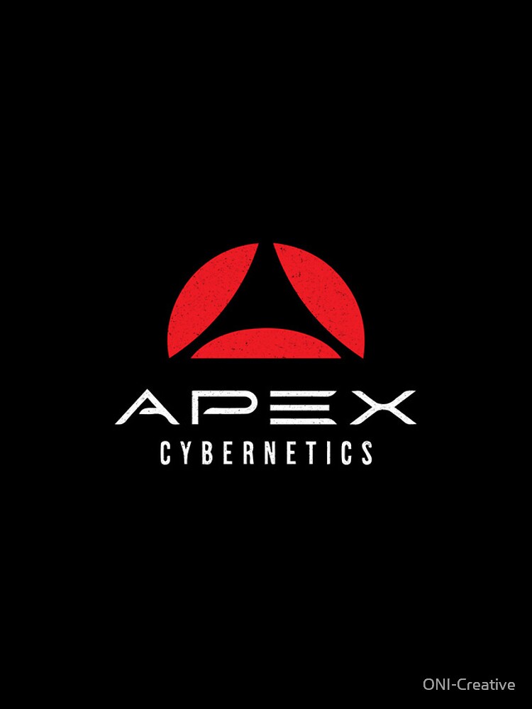 "Apex Cybernetics - Red White" iPhone Case for Sale by ONI-Creative ...