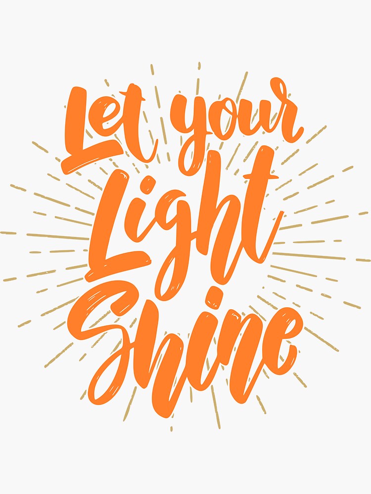 "Rhema 365 Statement Shirts "Let Your Light Shine" Bible Verse ...