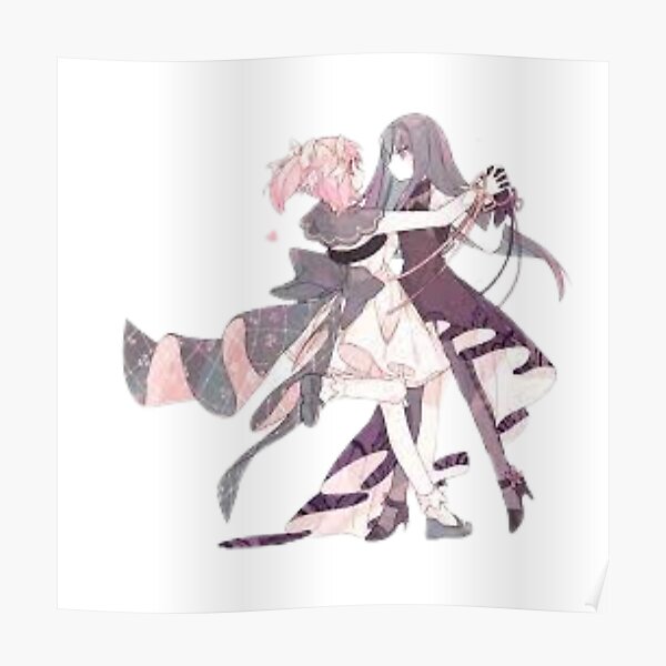 " madoka and homura" Poster for Sale by kksalajaf | Redbubble