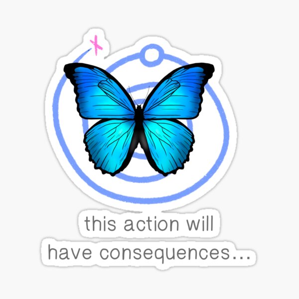 "Life is Strange this action will have consequences" Sticker for Sale ...