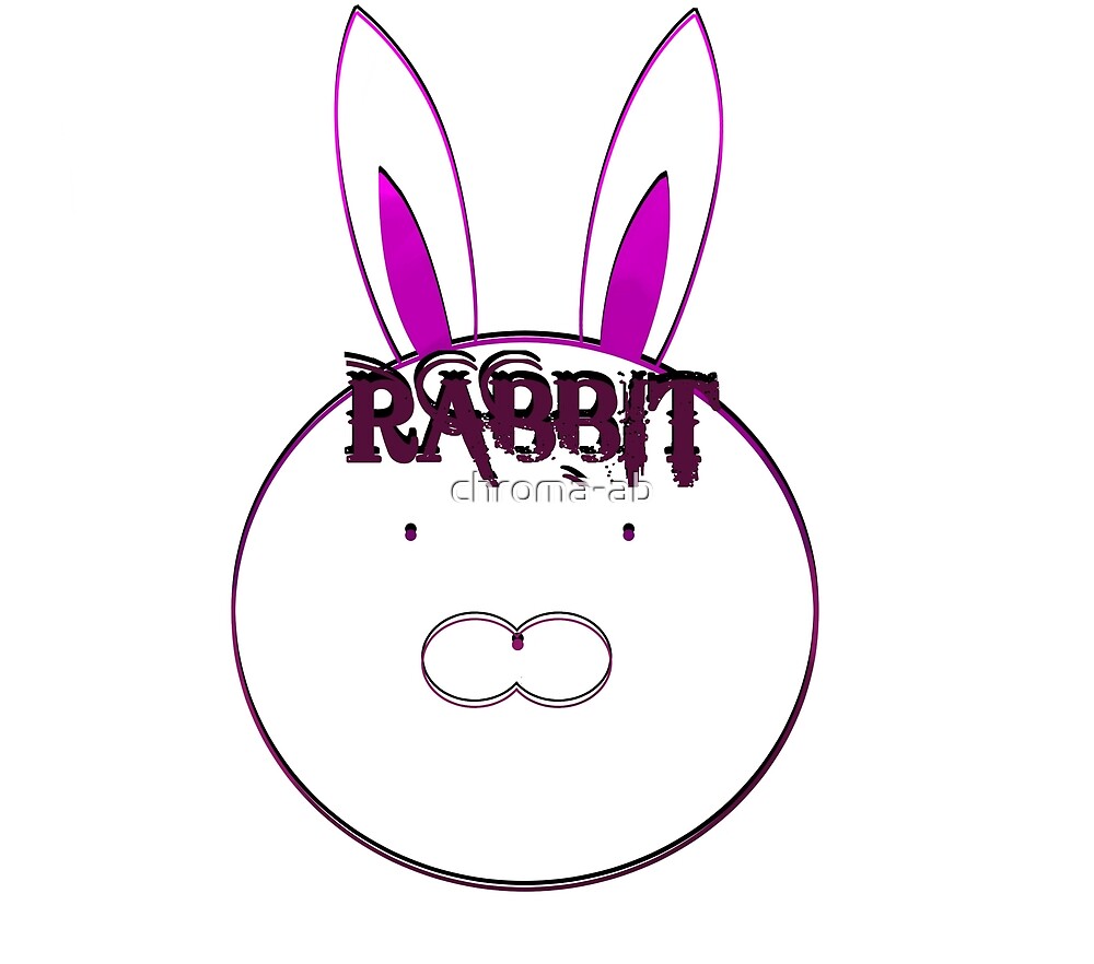 "Rabbit Touka Kirishima Tokyo Ghoul" by chroma-ab | Redbubble