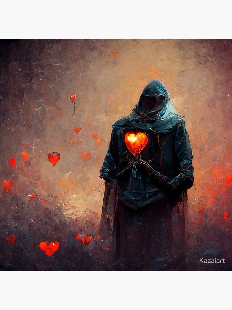 "Phantom Heart | Lost and Waiting" Poster for Sale by Kazaiart | Redbubble