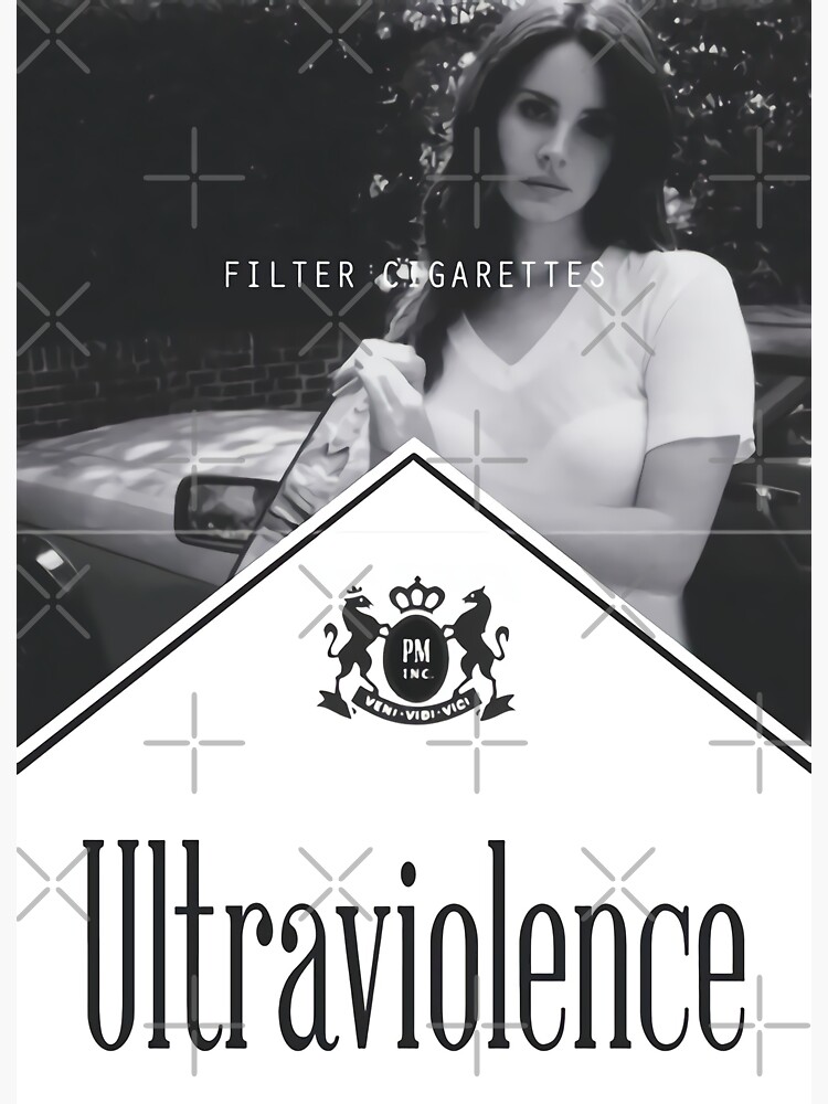"Lana Ultraviolence - Cigarettes Pack Version" Sticker for Sale by ...