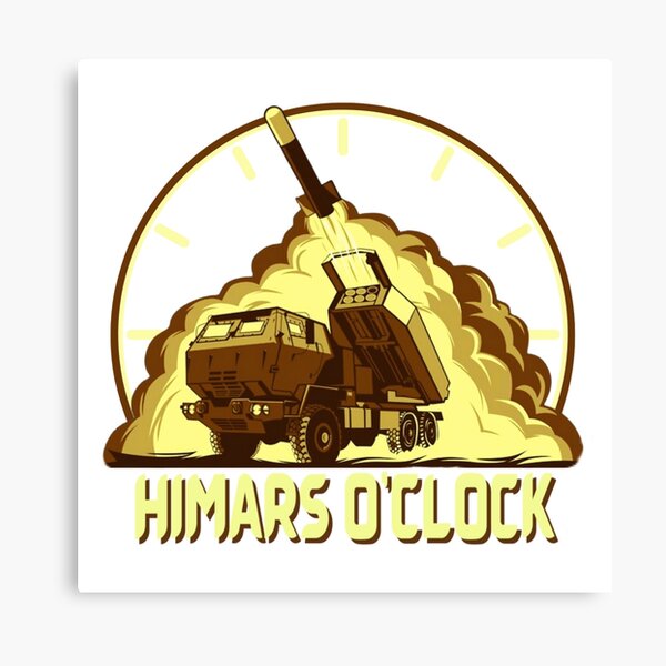 "HIMARS O'CLOCK | Himars M142" Canvas Print for Sale by all-heros ...