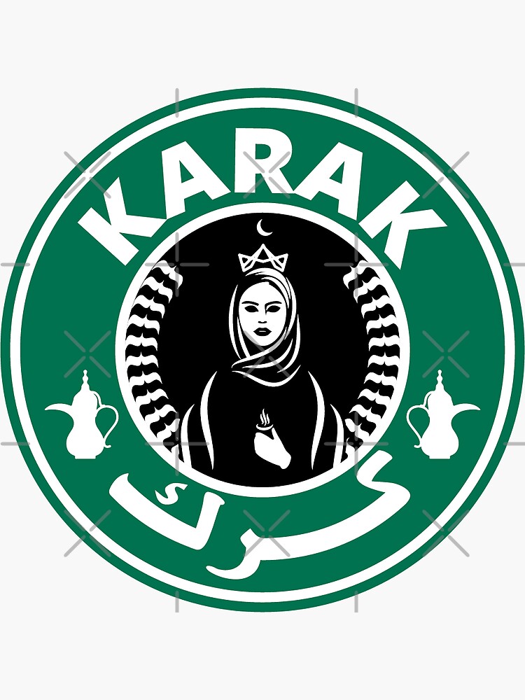 "Karak Addiction" Sticker for Sale by Daribo | Redbubble