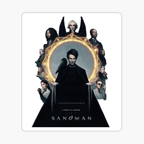 "The Sandman Series" Sticker for Sale by JustArtForFans | Redbubble