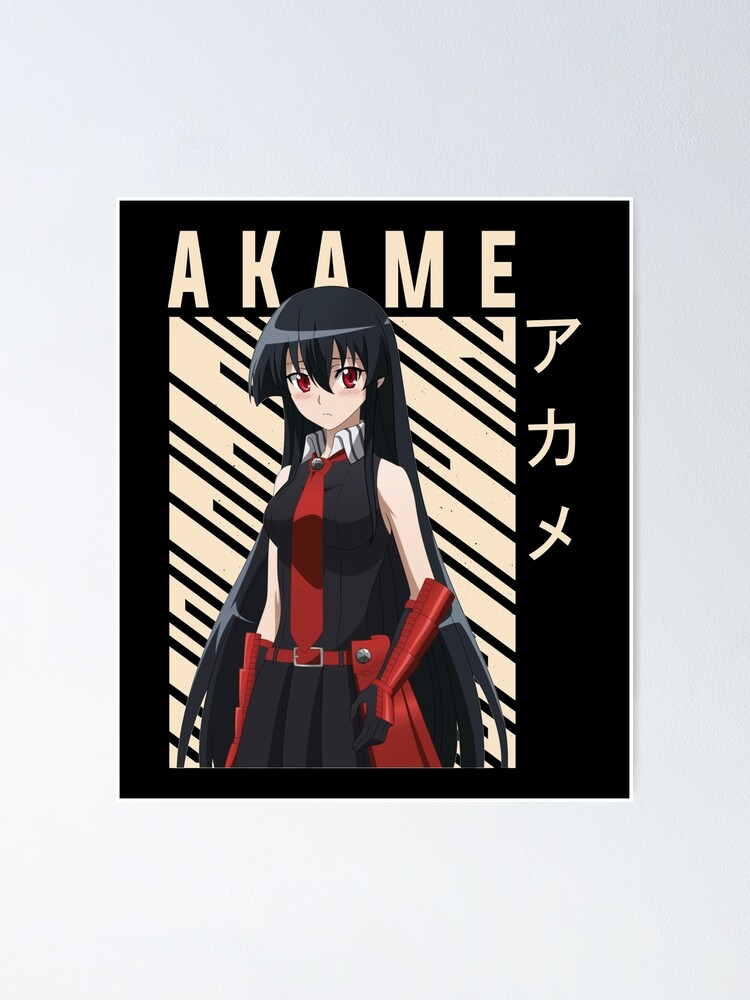 "Akame - Akame Ga Kill" Poster for Sale by Ime-Art | Redbubble